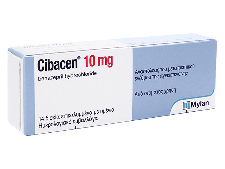 チバセン(Cibacen) ベナゼプリル塩酸塩の個人輸入はベストドラッグへ